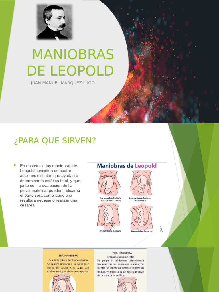 Maniobras de Leopold (1) | PDF
