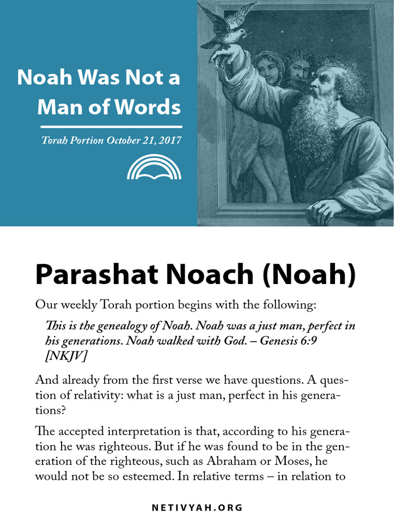 Parashat-Noach | PDF | Noah | Torah