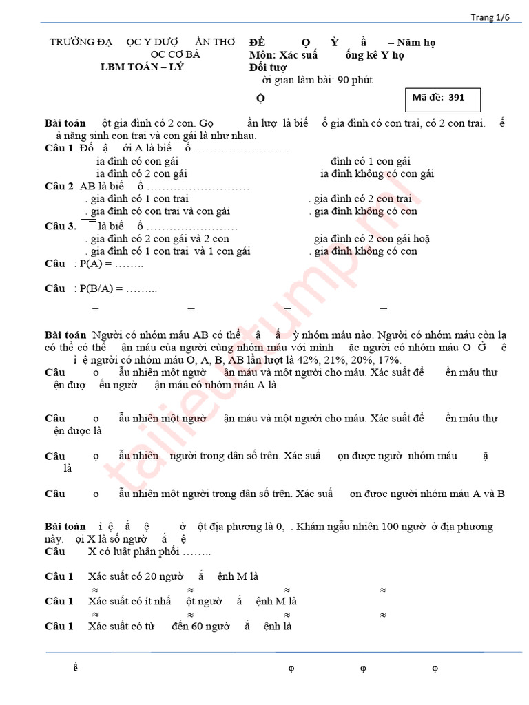 k39 XSTK l1 | PDF
