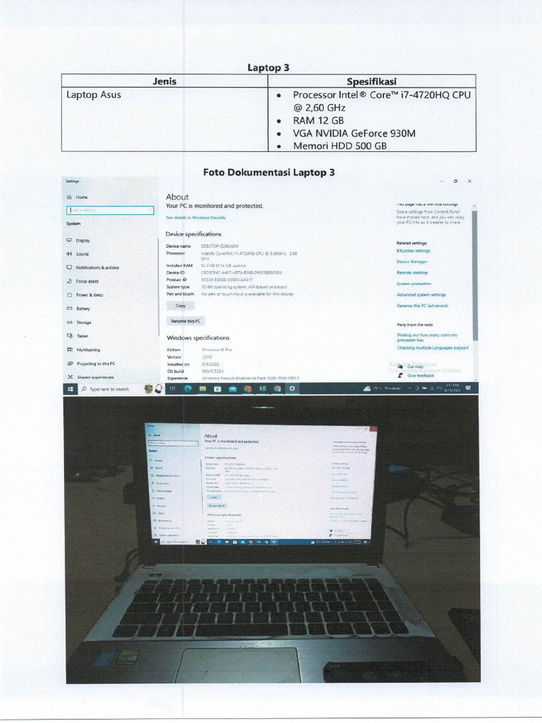 Data Laptop | PDF