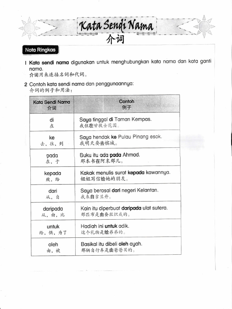 Kata Sendi Nama | PDF