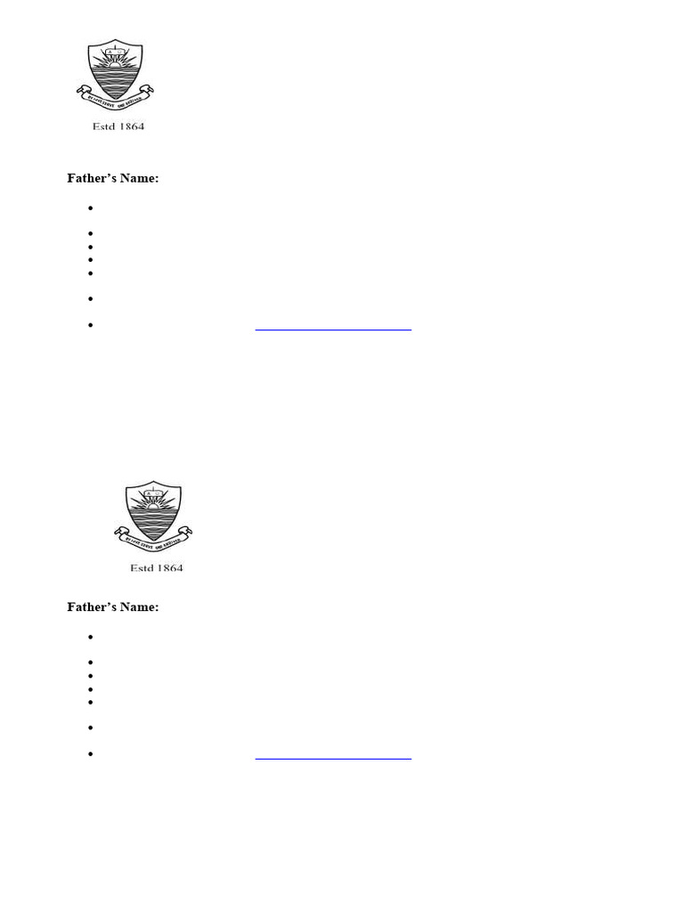 Forman Christian College Certificate Request Form | PDF | Identity ...