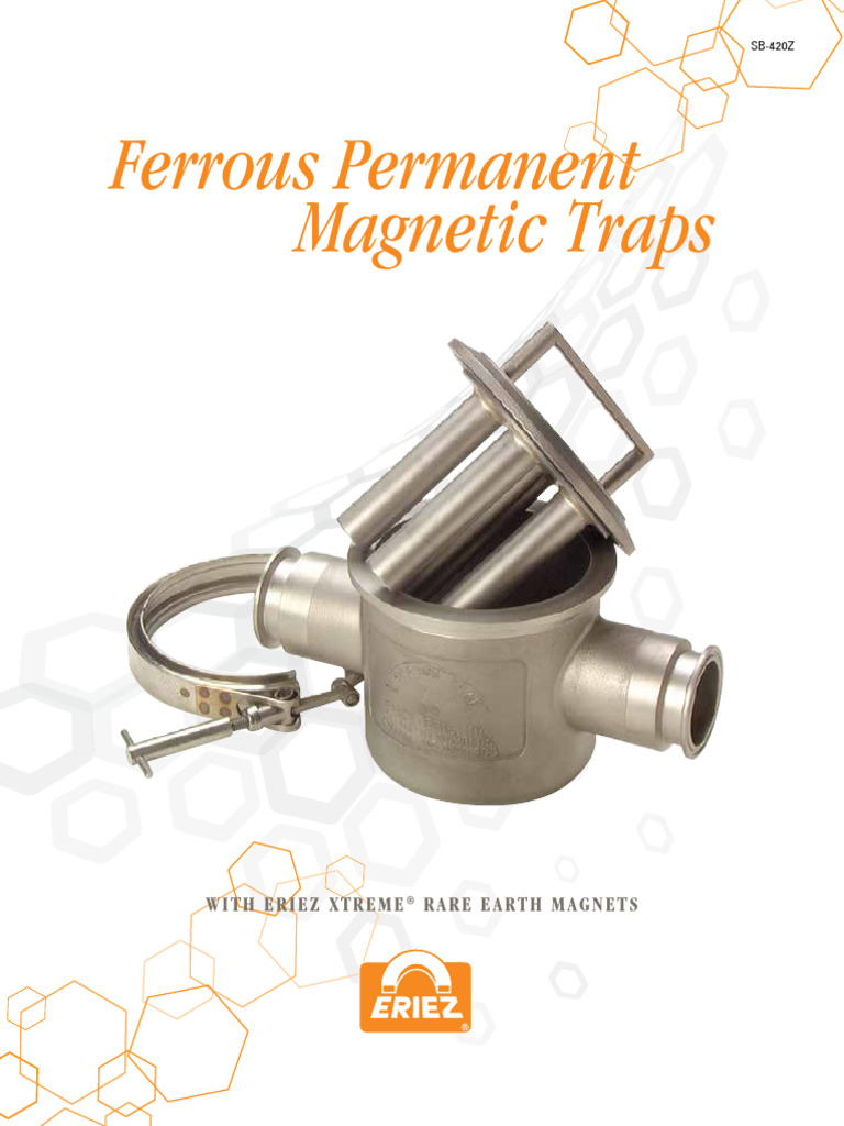 SB-420-Eriez-Trap-Magnet | PDF | Magnet | Iron