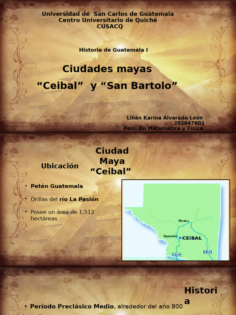 Ciudades Mayas | PDF