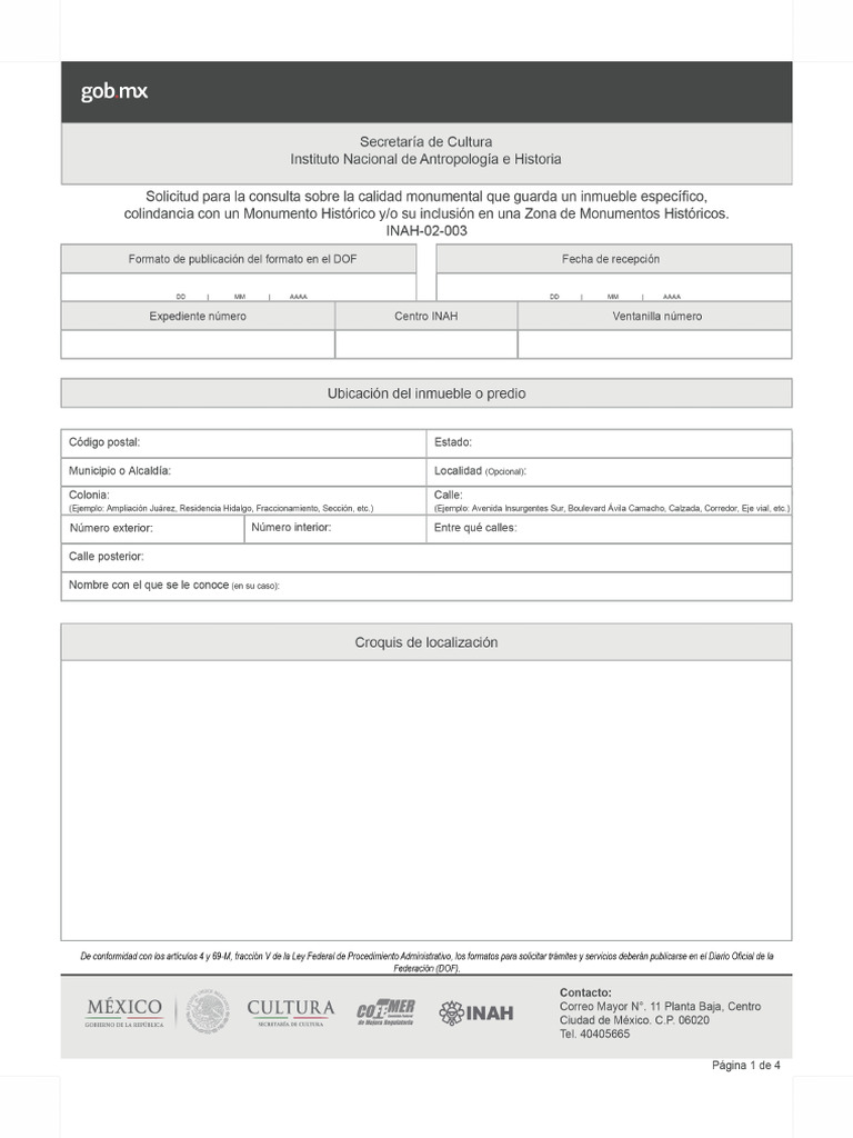 INAH-02-003 (Calidad Monumental) | PDF