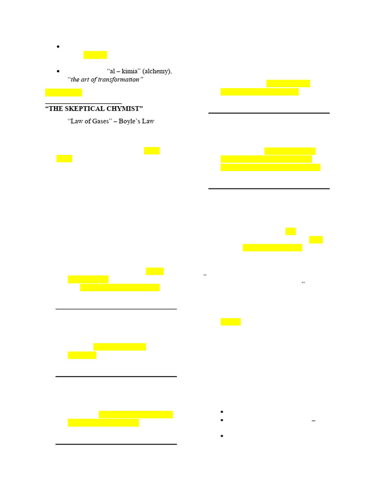 Chemistry Handout Material (2) | PDF | Mixture | Ductility