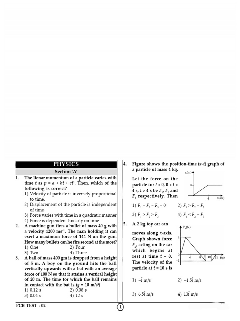 NLM AND FRICTION QP | PDF | Force | Friction