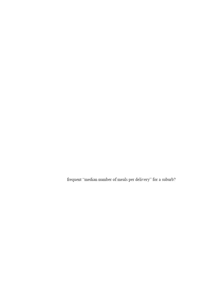 Module 2-Bon Appétit_Sum stat Scenario and Questions | PDF