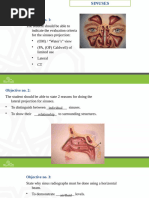 Sinuses Positioning Chart | PDF | Skull | Human Nose
