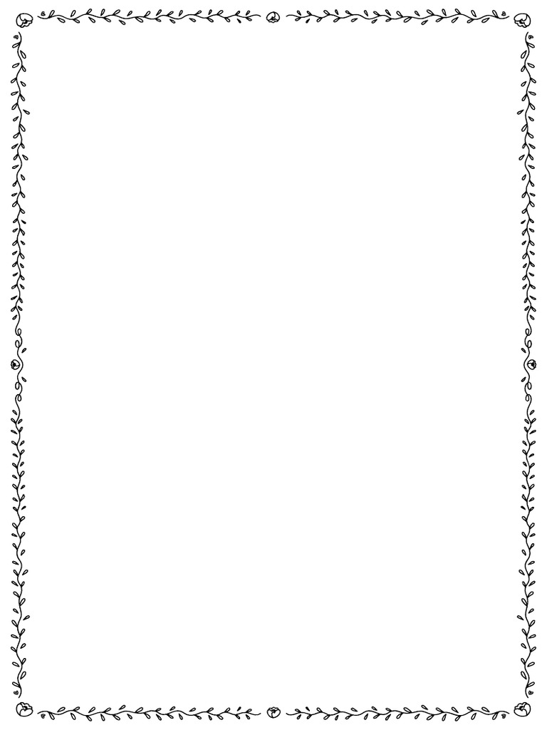 A4 Size Paper Border Degined Sheets | PDF