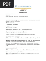 Hypermetropia Correction Diagram Guide | PDF