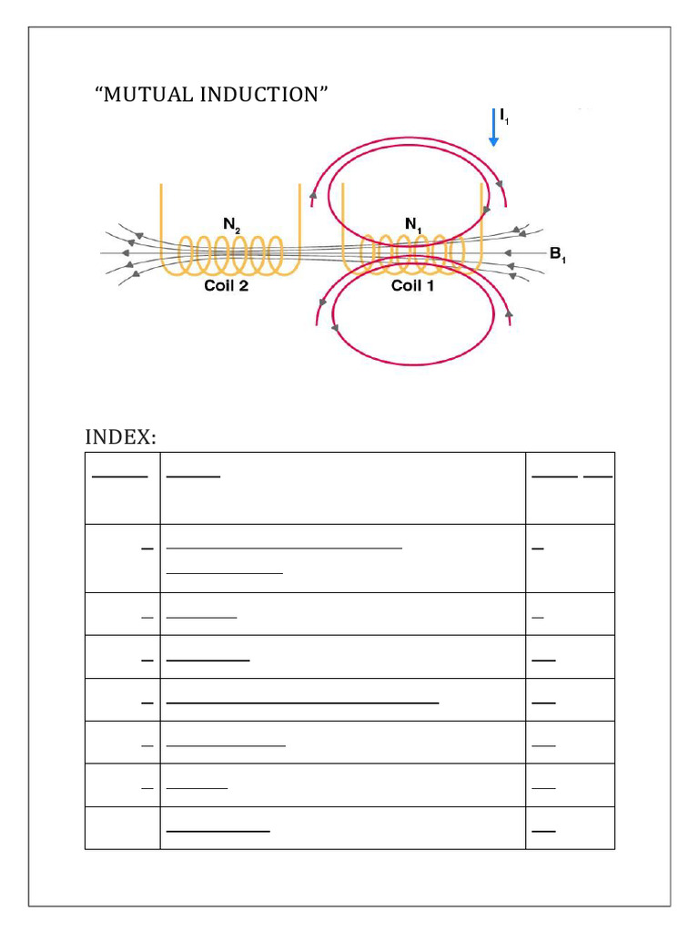 MUTUAL INDUCTION Colour Print | PDF