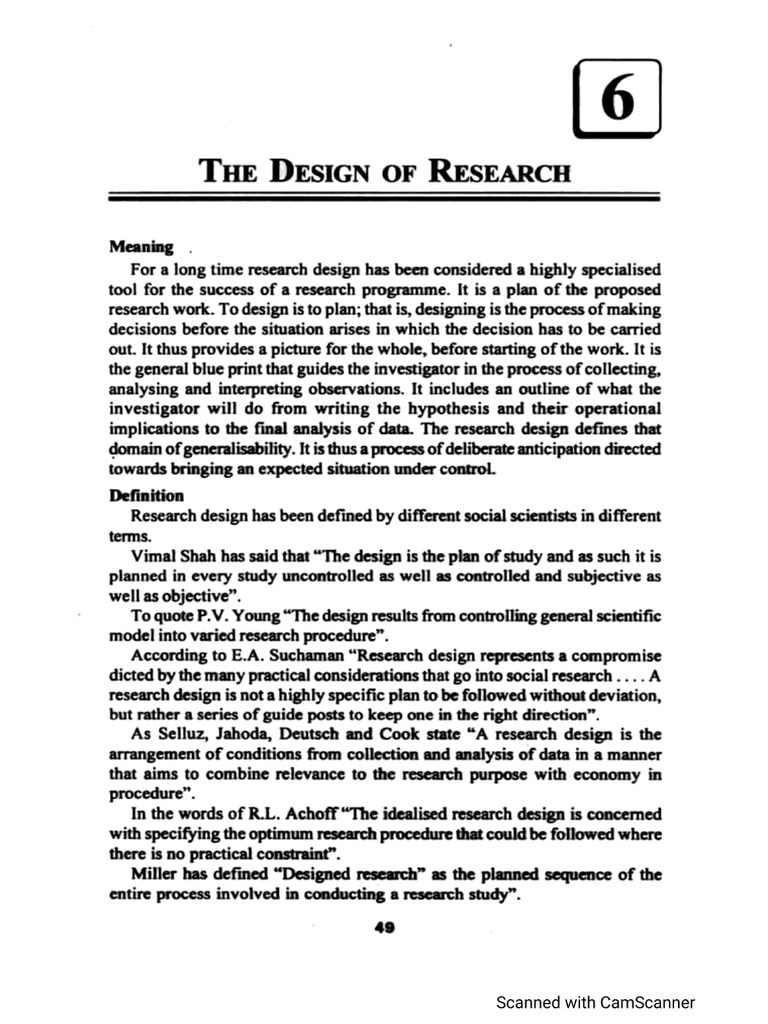 Research Design | PDF