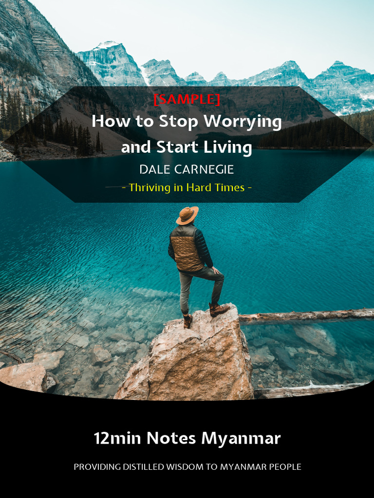 THT Sample - How To Stop Worrying and Start Living | PDF