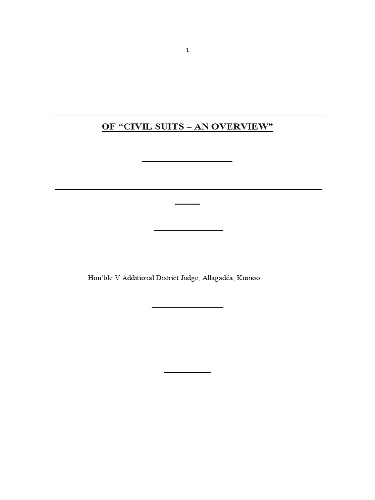 Declaration and Injunction Suits - Paper 2 | PDF | Legal Remedy | Lawsuit