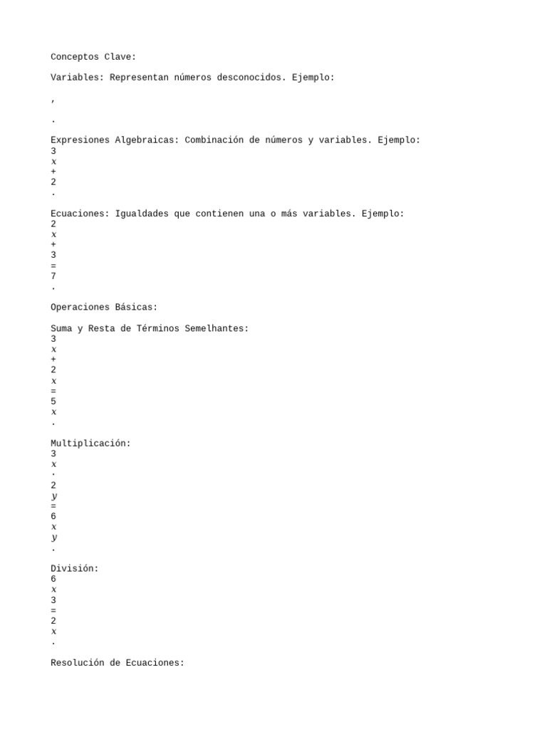 Conceptos Clave | PDF