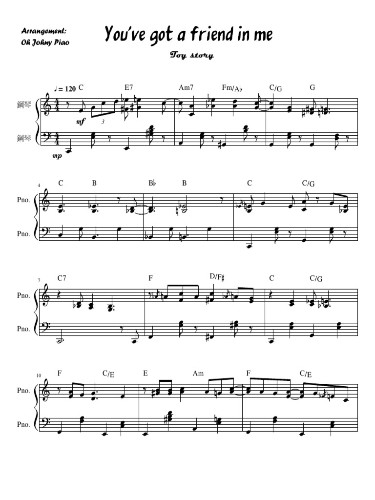 You've Got A Friend in Me | PDF