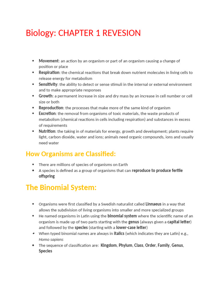 biology chap 1 | PDF | Plants | Leaf