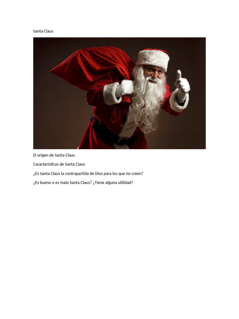 Santa Claus | PDF