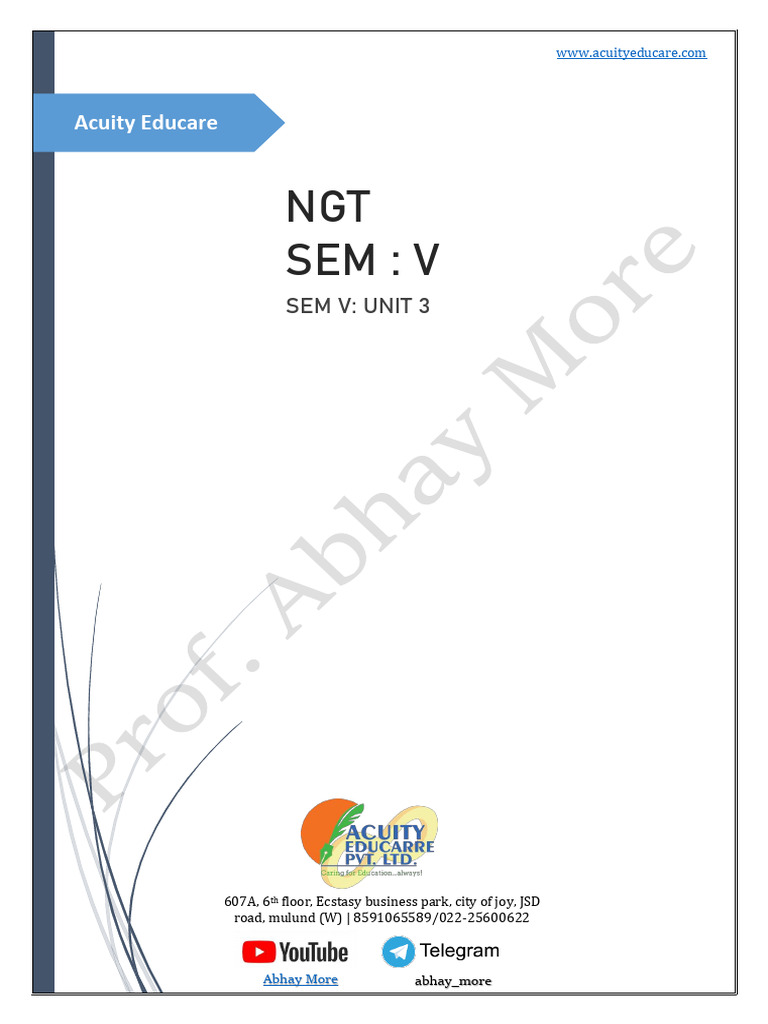 NGT 3 | PDF | Computer Data Storage | Mongo Db