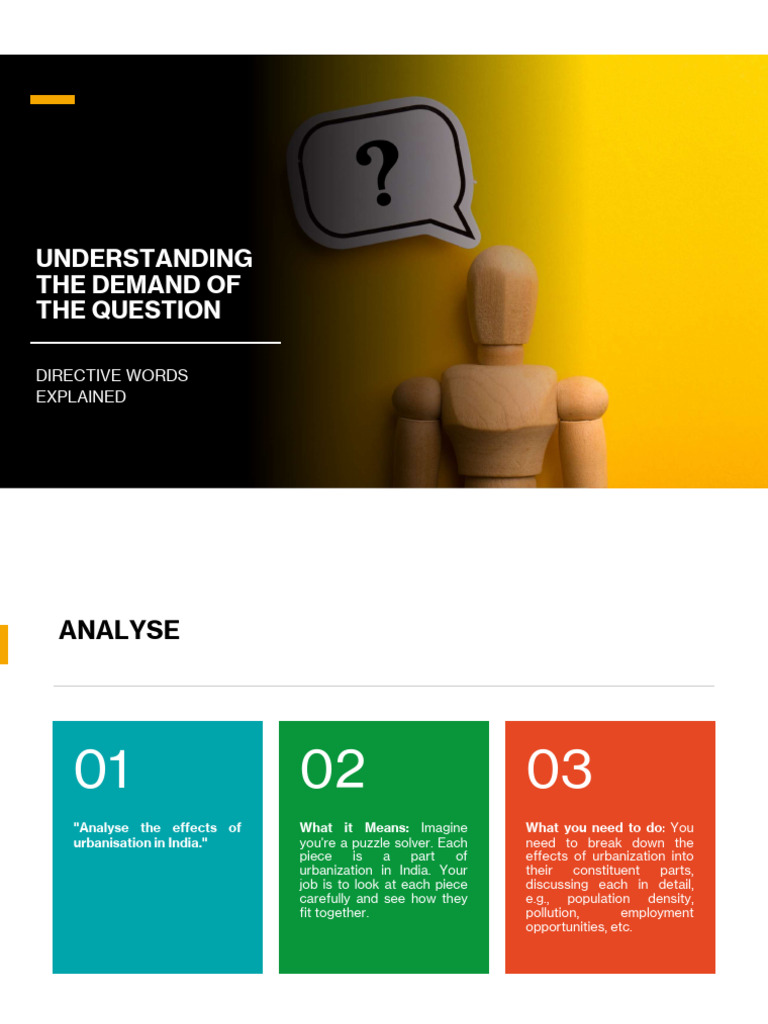 Understanding The Demand of The Question Directive Words Explained ...