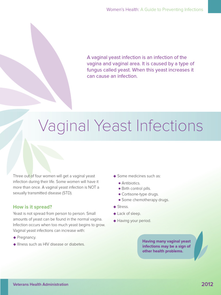 vaginal-yeast-infection | PDF | Candidiasis | Vagina