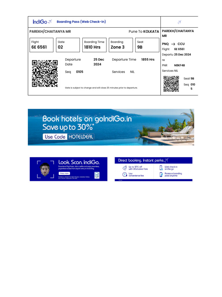 Pune to Ccu | PDF | Aviation