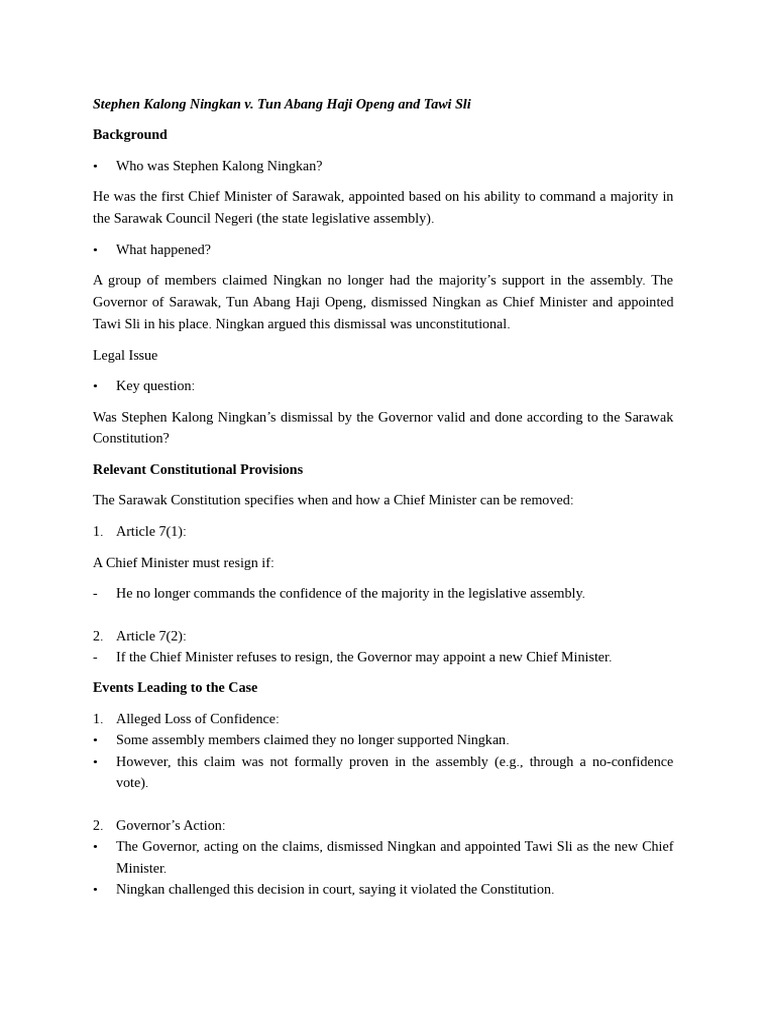 Consti | PDF | Rule Of Law | Political Law
