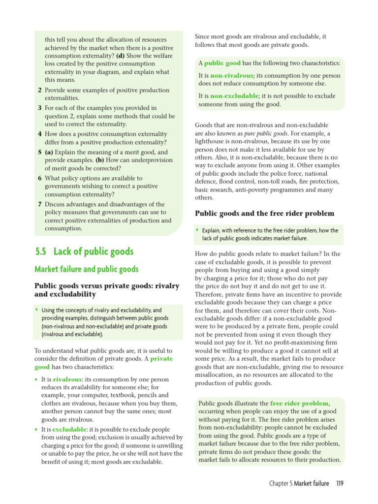 4.4 Reading Public Goods | PDF | Goods | Externality
