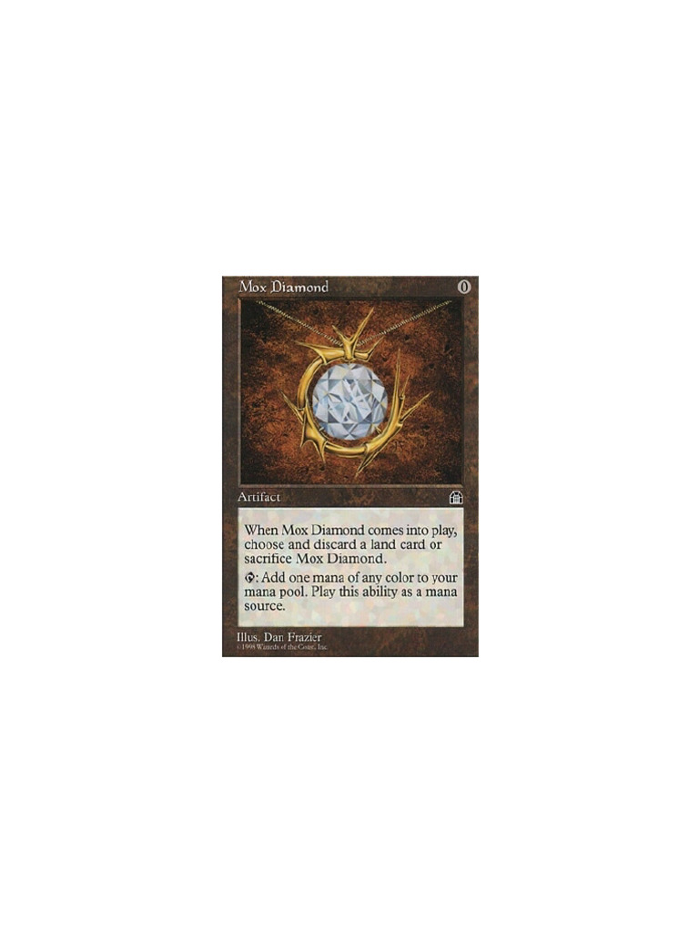 Mox Diamond 78080 | PDF