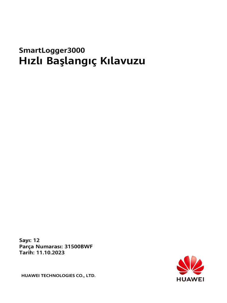smartlogger huawei | PDF
