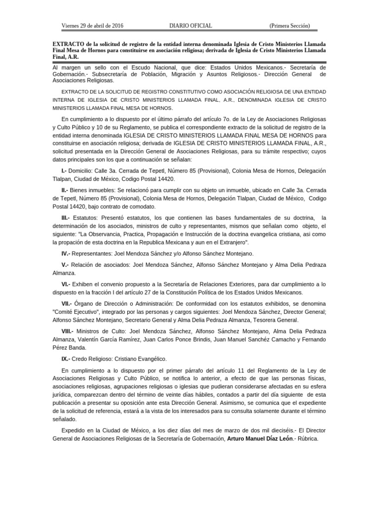 2016_04_29_MAT_sg11_C | PDF | México | Gobierno