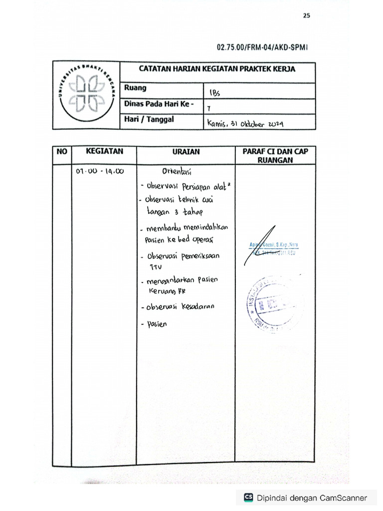 Logbook Kegiatan (Annisa S - TK3A) | PDF