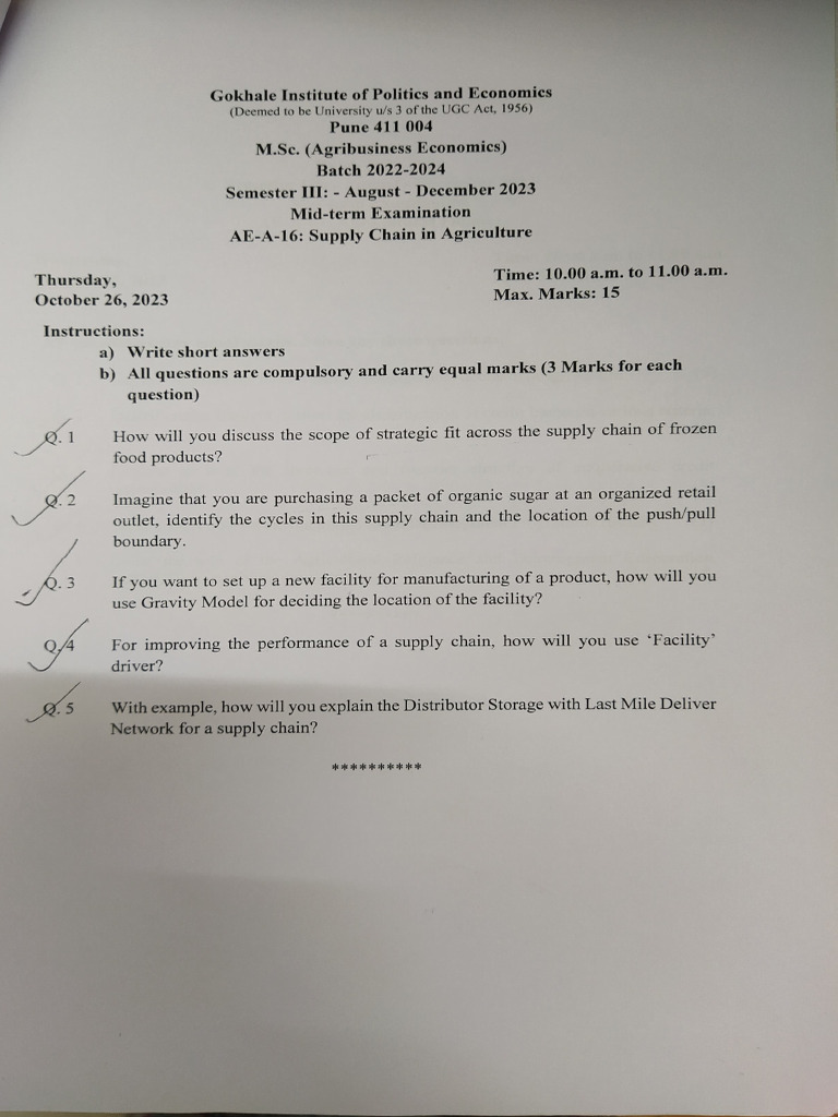 Mid Term Papers | PDF