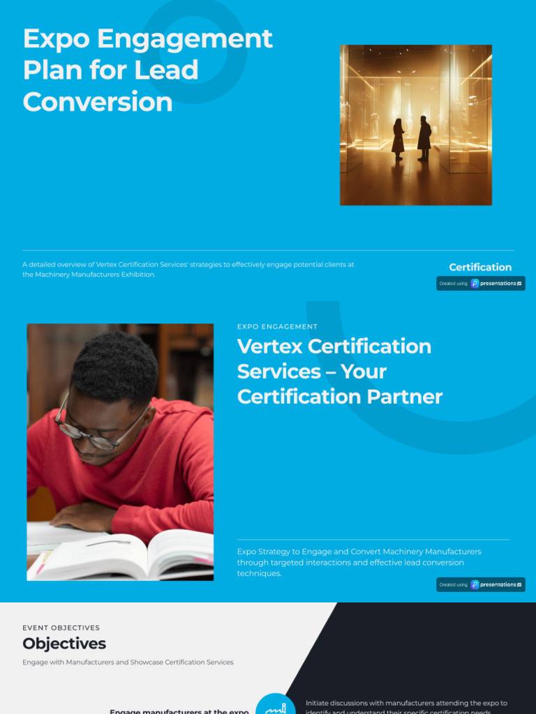 Expo Engagement Plan - Converting Leads at The Machinery Manufacturers ...