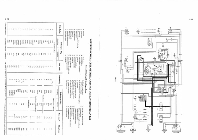 1953 Koblingsskjema Olympia | PDF
