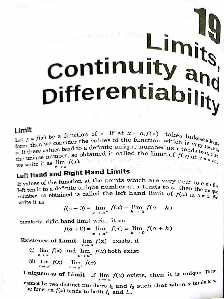 Differentiability Formulas.pdf | PDF