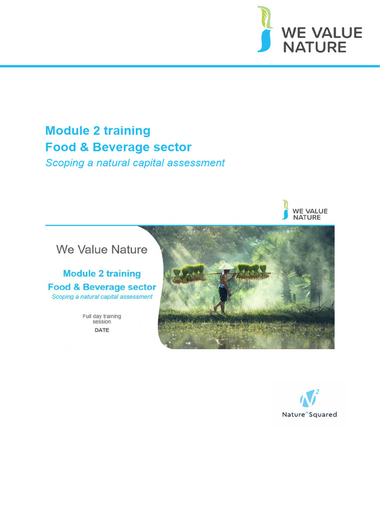 WVN F B Module 2 Speaking Notes | PDF | Ecosystem | Biodiversity