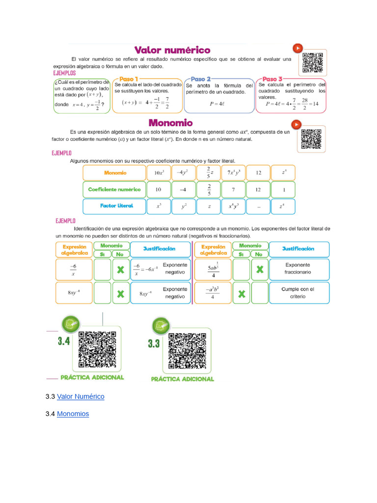 Matemáticas 8 | PDF