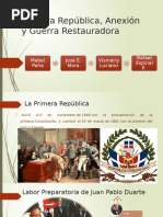 Anexión RD a España: Causas y Efectos | PDF | República Dominicana ...