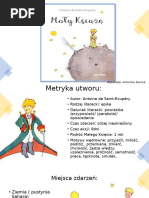 Maly Ksiaze Notatka | PDF