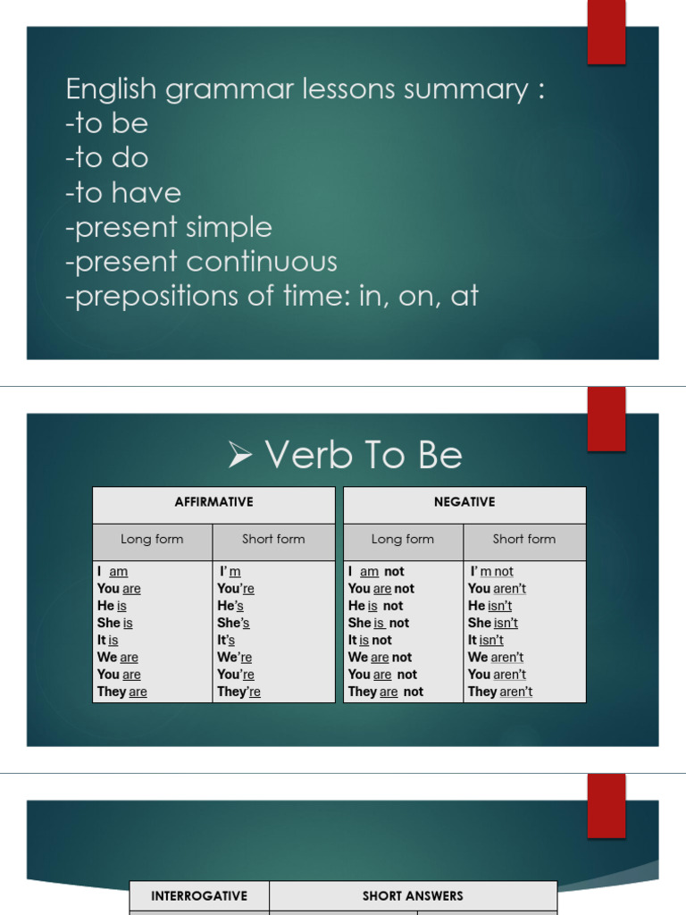 English Grammar Basics | PDF | Languages | Foreign Language Studies