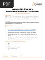 Automation Anywhere Student Setup Guide | PDF