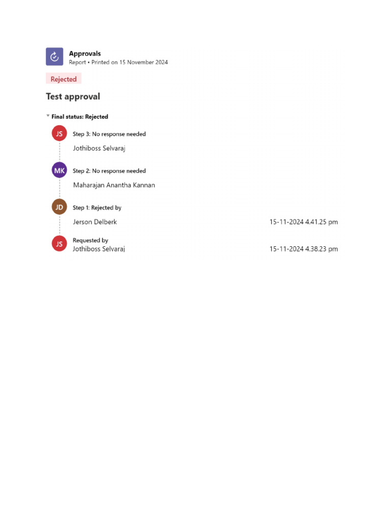 Test approval | PDF