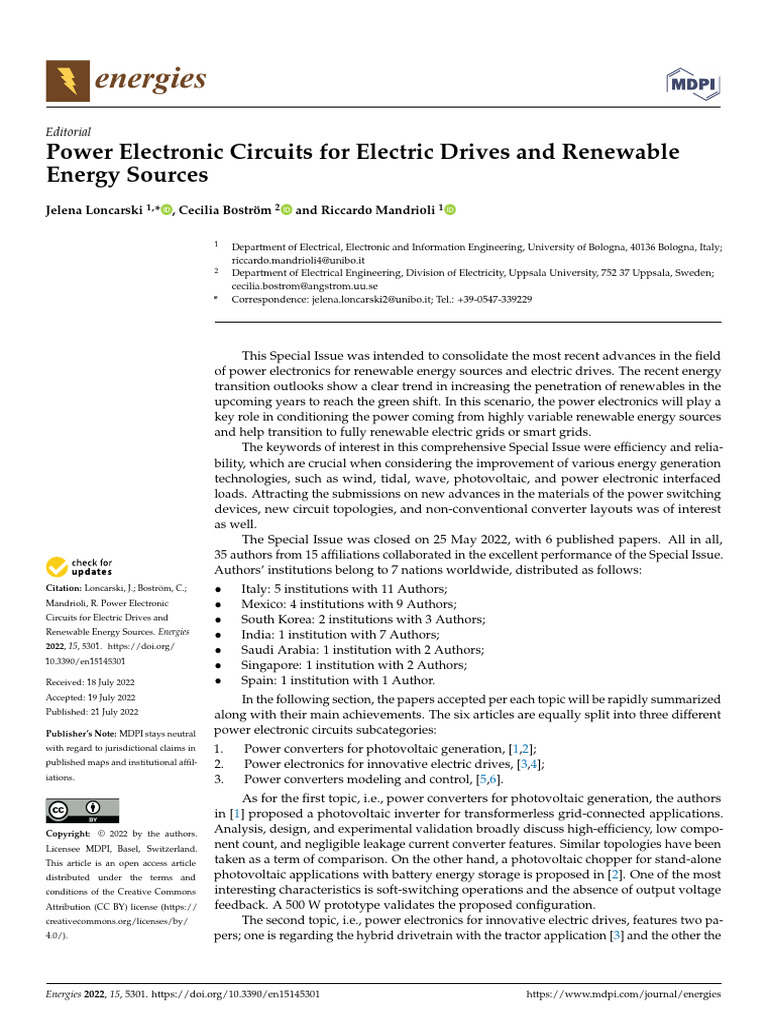 FULLTEXT01 | PDF | Power Electronics | Electronic Engineering