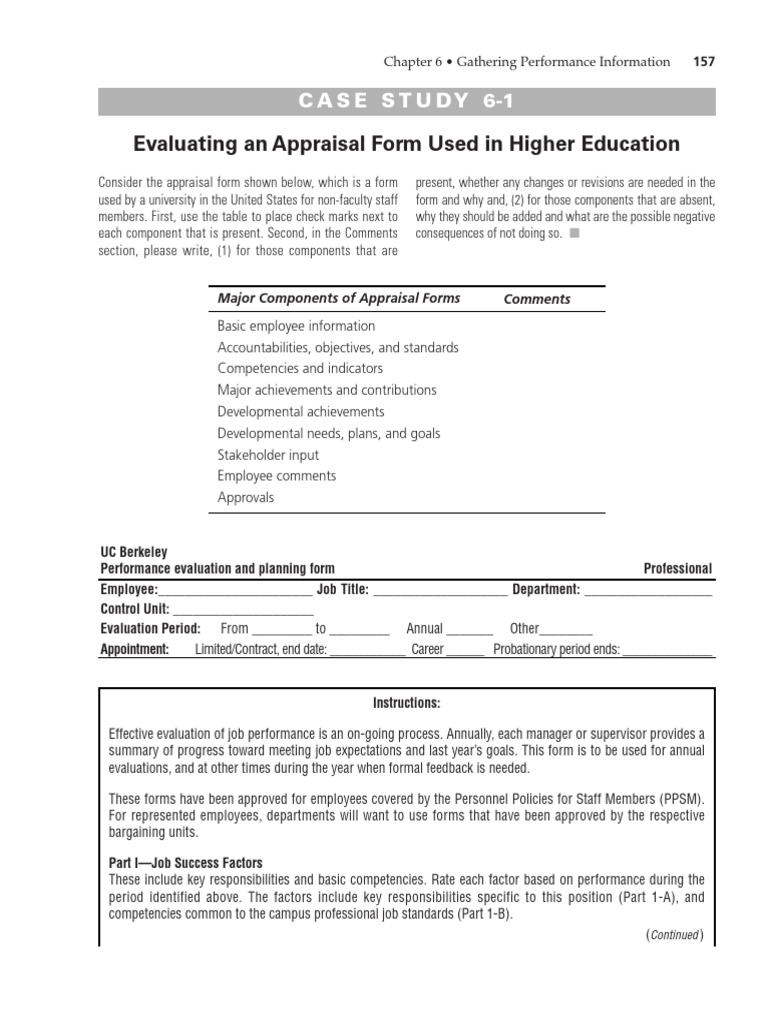 PMS Appraisal Form Sample | PDF | Performance Appraisal | Goal