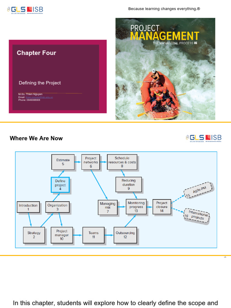 Session 4 - Defining The Project - Thien Nguyen | PDF | Project Management | Business