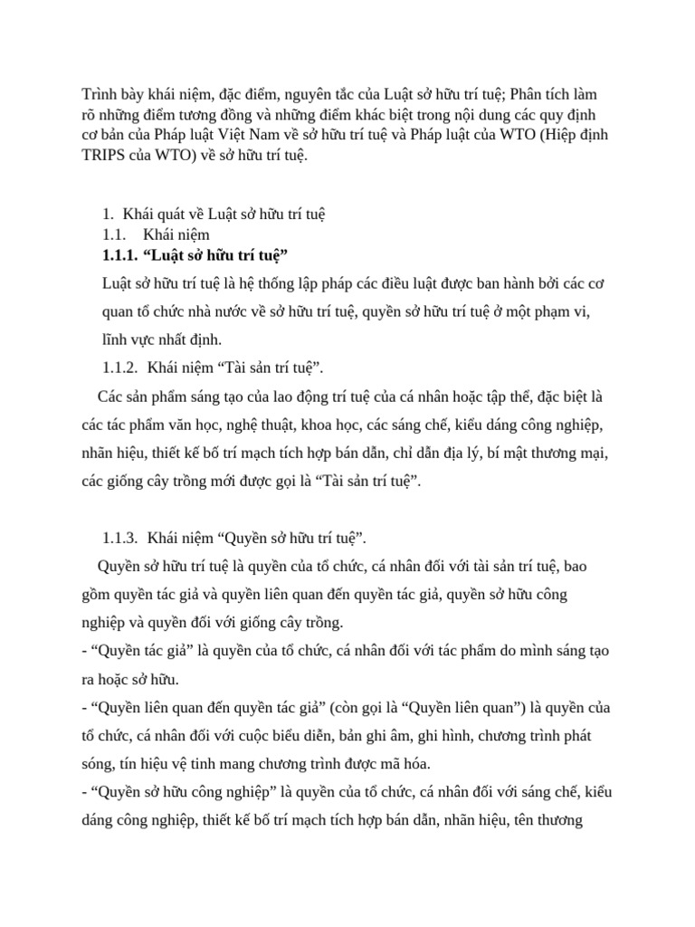 Seminar Luật SHTT | PDF