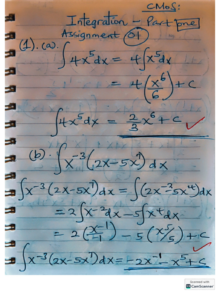 CMoS Marking Guide- Integration Assignment 01? | PDF