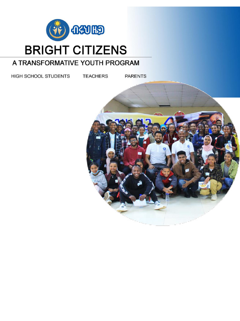 Bright Citizens - A Transformative Youth Program | PDF | Learning | Empathy